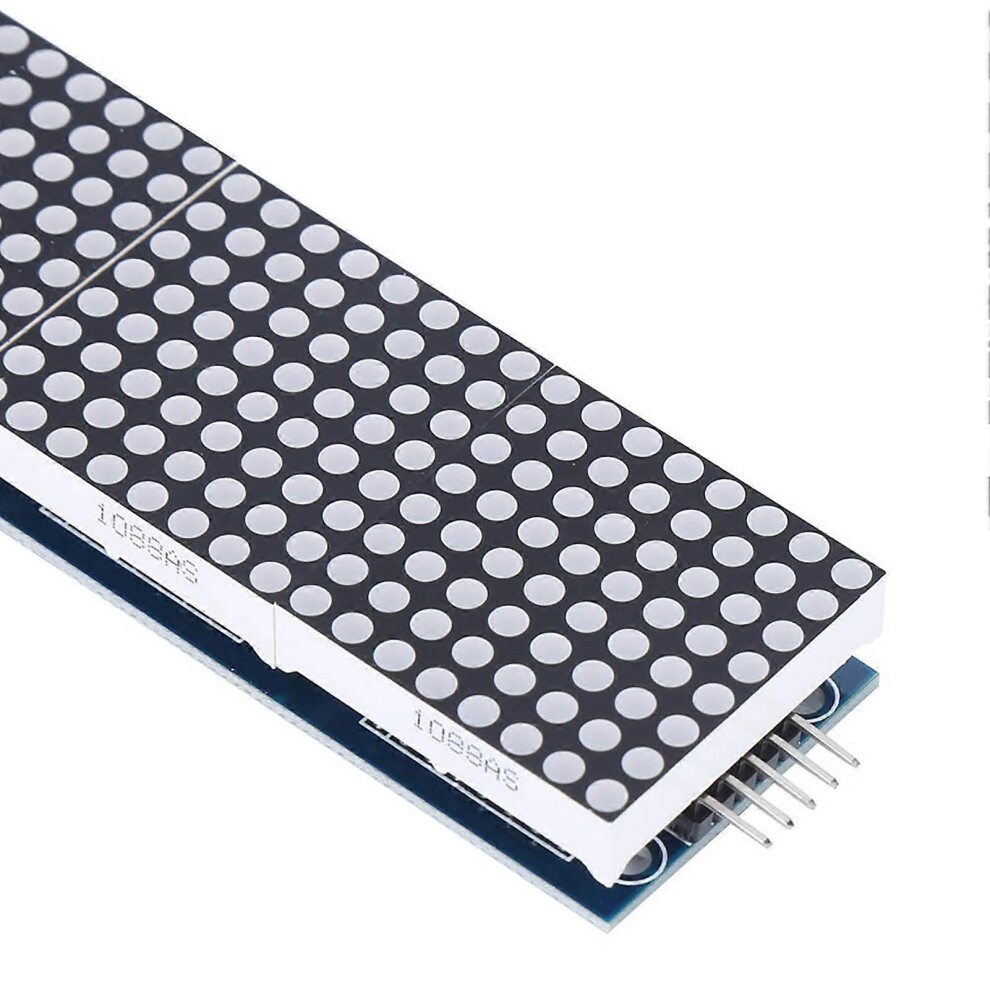 Dot Matrix Control Module LED Single Chip Microcomputer Controller 4in1 ...