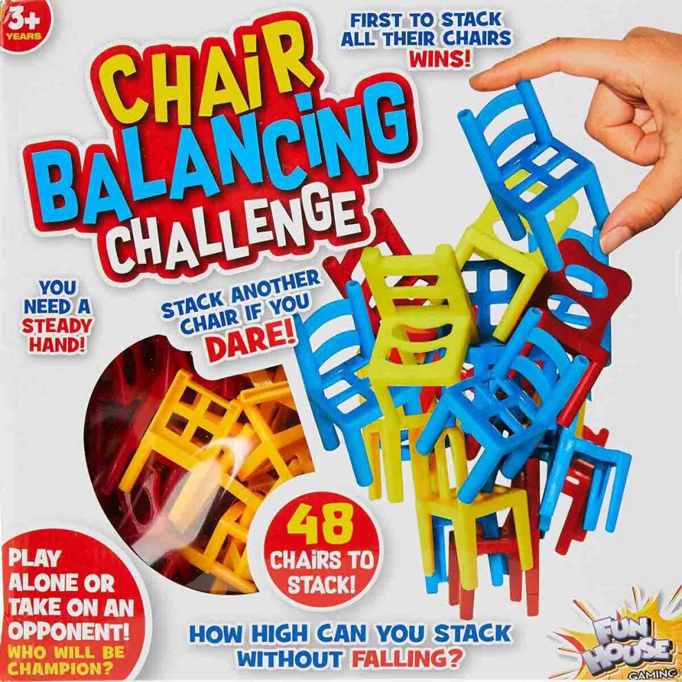 Jeu de chaises d'équilibrage 48 pièces Jeu de chaises empilables ...