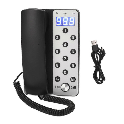 Wireless Intercom Phone 433MHz Stable Transmission 1000m Long Range ...