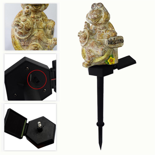 Sea Turtle Solar Yard Stake Resin Solar Powered Stake Light on OnBuy