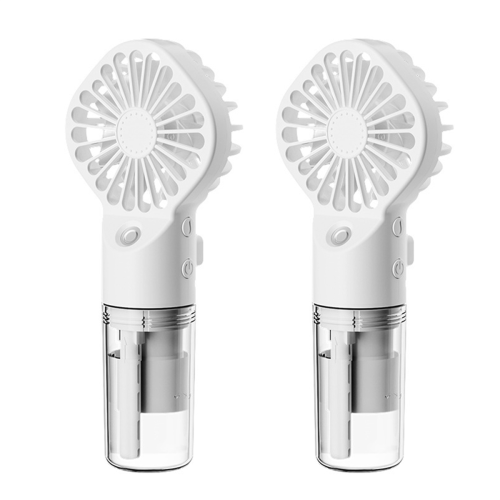 Handheld Fan Portable Rechargeable Handheld Fan White on OnBuy