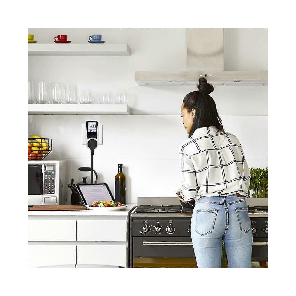 Electricity Meter for Socket, Power Meter, Energy Cost Meter ...