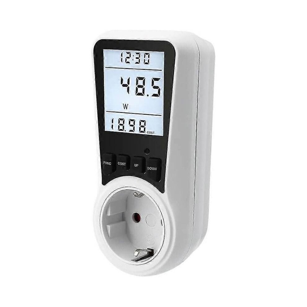 Electricity Meter for Socket, Power Meter, Energy Cost Meter ...