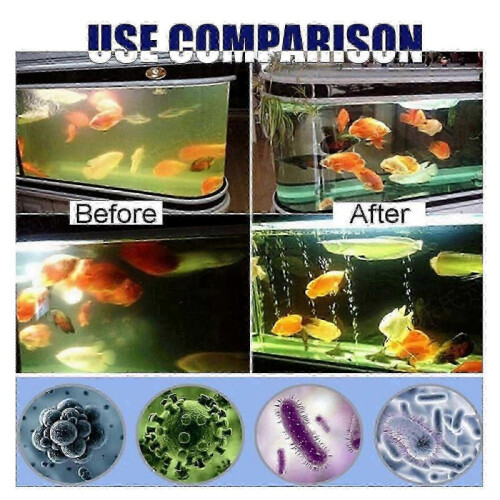 Fish Pond Chlorine Removal Tablets, Aquarium Fish Tank Cleaning ...