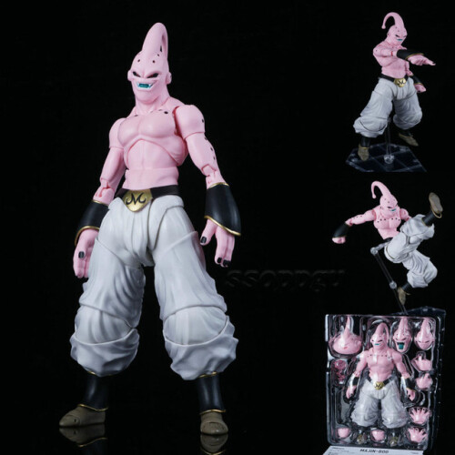 (Majin Buu) Figura SHF Dragon Ball Majin Buu Android #21 articulaciones ...
