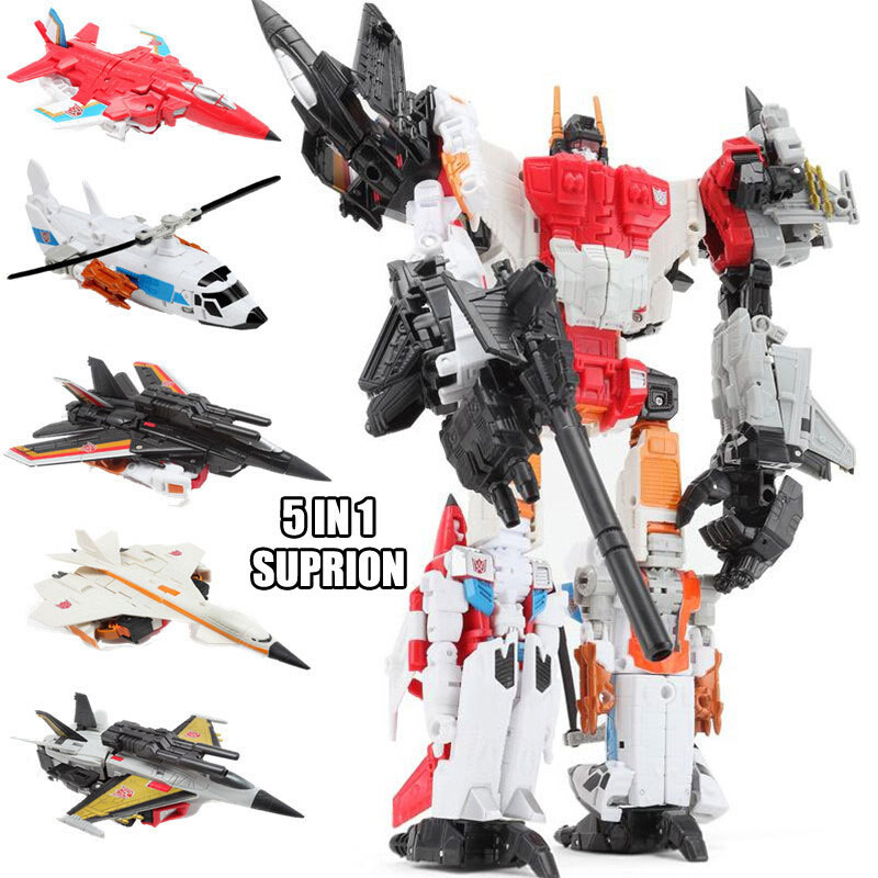 (5IN1 Superion) Transformation Defensor IDW Combiner 6in1 Sets War Team ...