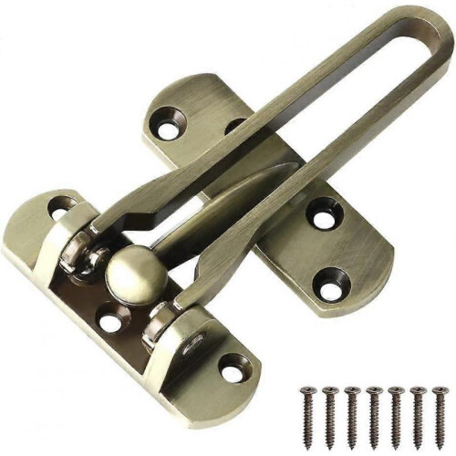 Secondary door lock, anti-theft door chain, sliding door lock ...
