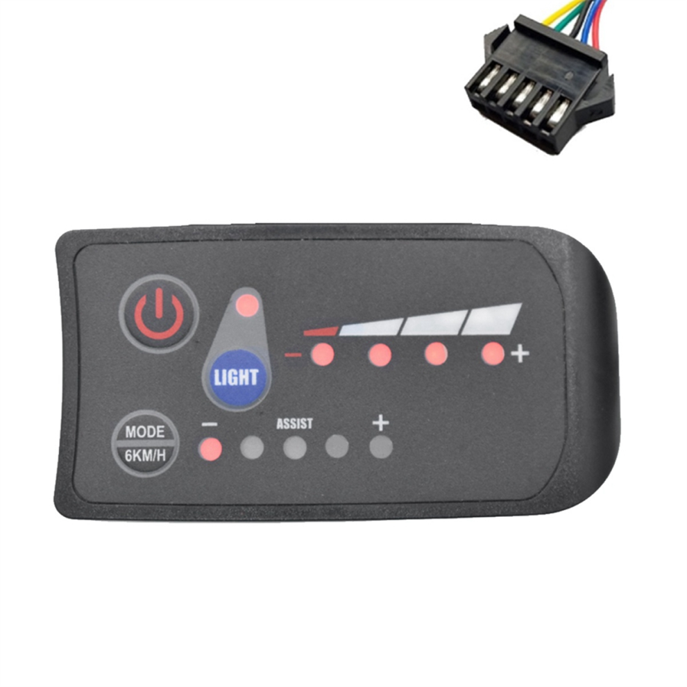 Compteur de vélo électrique S810, écran LED 36 V, IP65, pour vélo électrique, SM 5 broches on OnBuy
