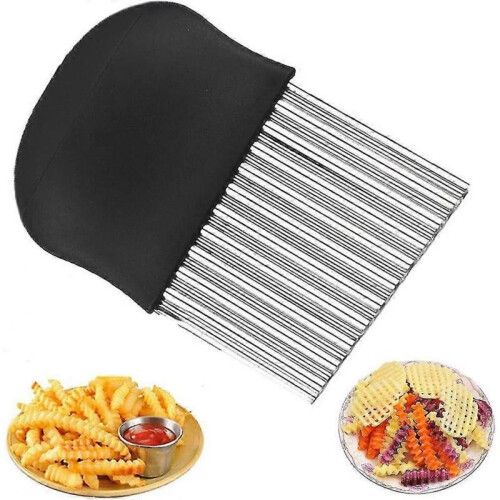 Wave Shape French Fries Knife,stainless Steel Vegetable Cutter,wave ...