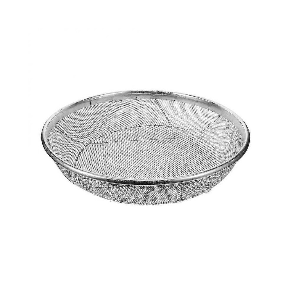 Stainless Steel Sifting Pan Soil Mesh Sieve Rocks Sifting Tool ...