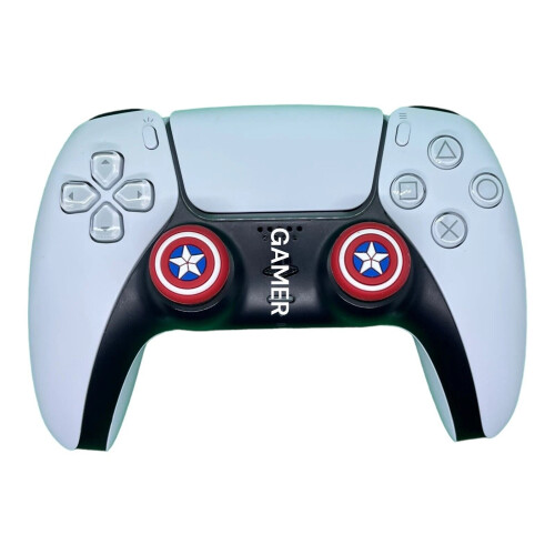 (Captain America - Pair) Premium Thumb Grips PS5 / PS4 / X BOX One X/S ...