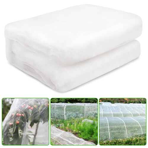 2.5x10M Insect Fine Mesh Netting Mosquitoes Barrier Garden Butterfly ...