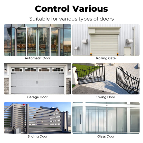 Wireless Garage Door Opener Remote WiFi Switch Universal Controlled By ...