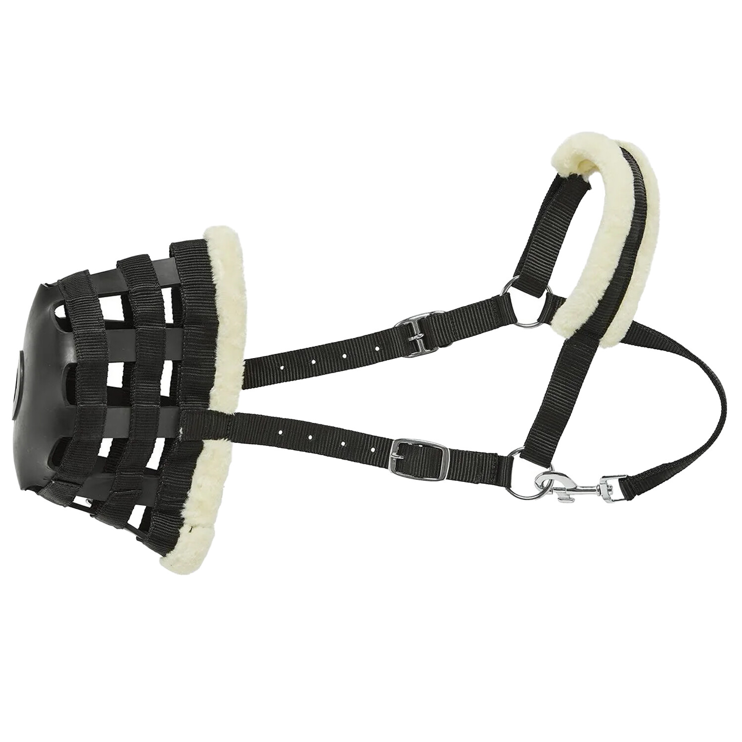 (Pony, Black) Firefoot Horse Grazing Muzzle on OnBuy