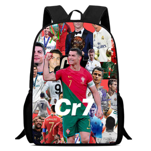 (39) Cristiano Lionel Messi Ronaldo Neymar Football Star Backpack ...