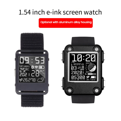 Montre connectée E-Paper ESP32, programmable, 1,54 pouces, pour Arduino A on OnBuy