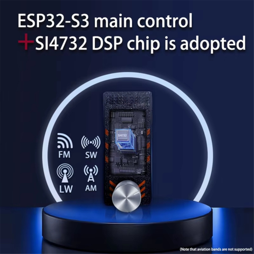 Radio DSP de banda completa ATS MINI PRO SI4732, versión mejorada de 0 ...