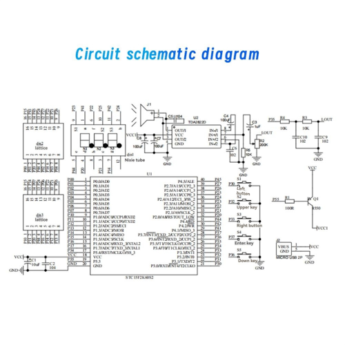 DIY Pixel Game Kit Lötprojekt Übungslötlernset B on OnBuy