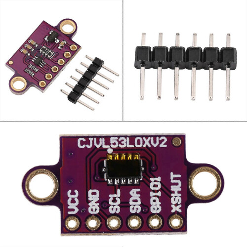 (As show, One size) GY-VL53L0XV2 Time of Flight ToF Laser Distance ...