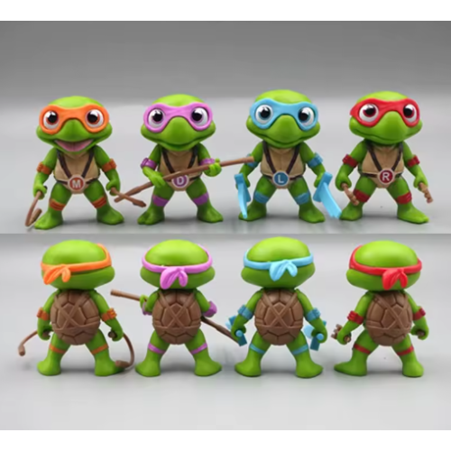 Ninja Turtle Anime Action Figures Teenage Mutant Ninja Turtles Edition ...