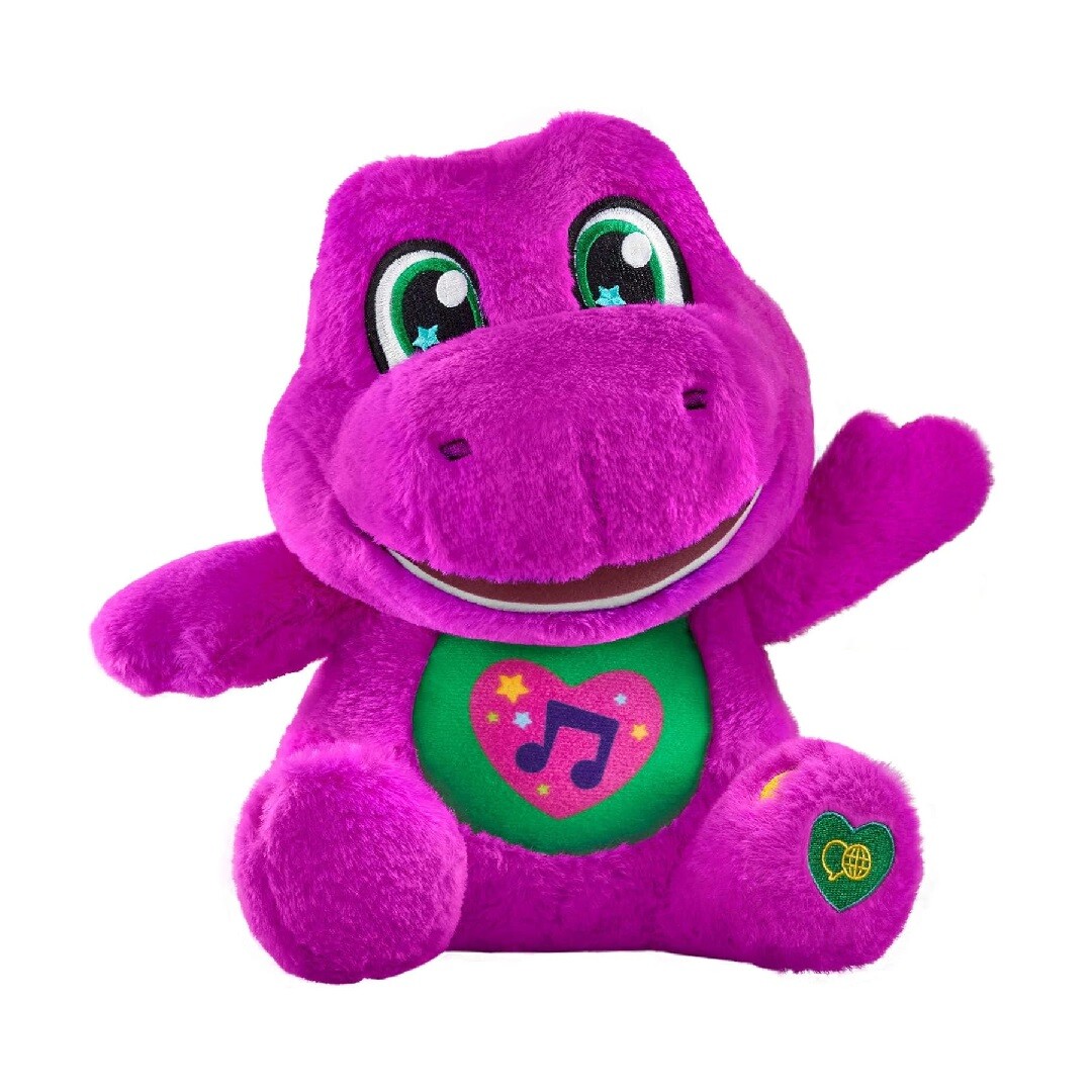 Barney's World Sing-Along Barney Adorable Soft Plush on OnBuy