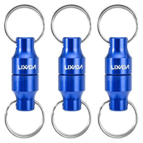 (2pcs, Blue) Lixada 2pcs Fly Fishing Magnetic Net Release Holder Keeper ...