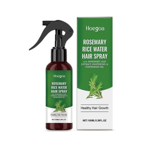 Hoegoa Rosemary Rice Water Hair Spray Nourishes And Moisturizes Hair ...