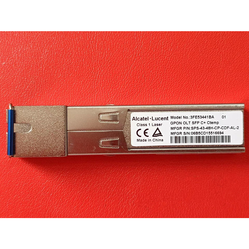 Module émetteur-récepteur fibre optique Alcatel-Lucent C+ SFP 3 ...