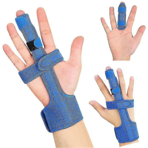 (As show, One size) Finger Correction Splint Adjustable Trigger Finger ...