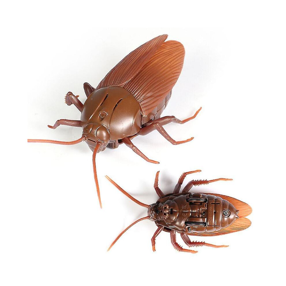 Mini Remote Control Cockroach Insects Toy Novelty Rc Infrared Electric ...