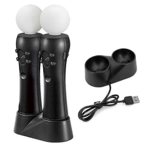 PS4 VR Move Motion Controllers with Vibration Feedback - Lightweight ...