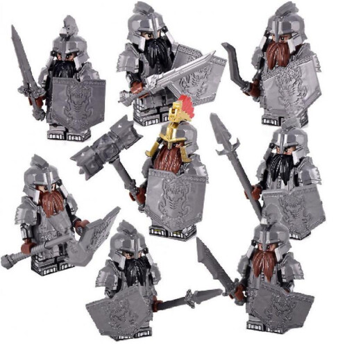 Strong Orc Building Blocks Aberdeen Legion Noldo Elf Dwarf Medieval ...
