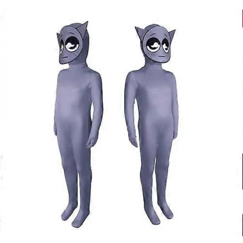 (160 cm,Red)Aminal Sprunki Dangthm Box Cosplay Costume for Adults Drum ...