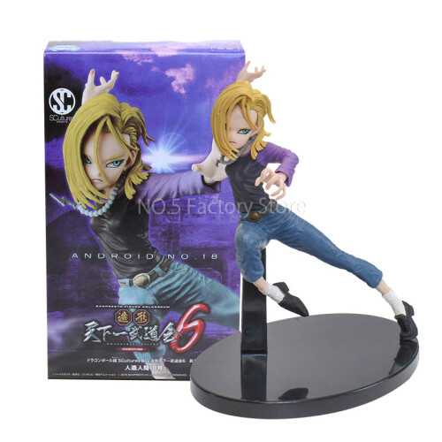 (V with Box) 21 Style DBZ Anime Figure Android Launch Bulma Camouflage ...