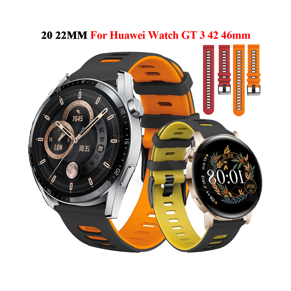 (Huawei GT3 Pro 46mm-Color M)20 22mm remienok na inteligentné hodinky ...