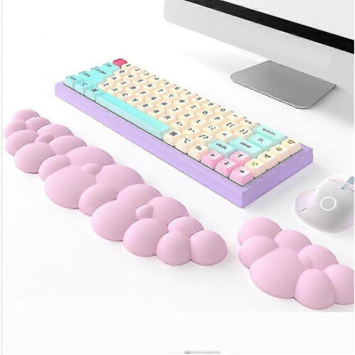 Keyboard Cute Wrist Rest Cloud Shaped, Ergonomic Keyboard Hand Rest ...