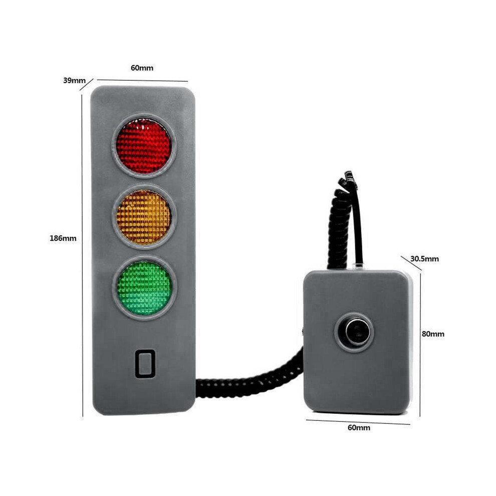 Garage Parking Sensor 3 Color Indicator Lights Compact Garage Parking ...