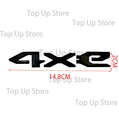 (Matzwart A) 3D Plastics 4xe Logo Auto Badge Body Sticker Voor Jeep ...