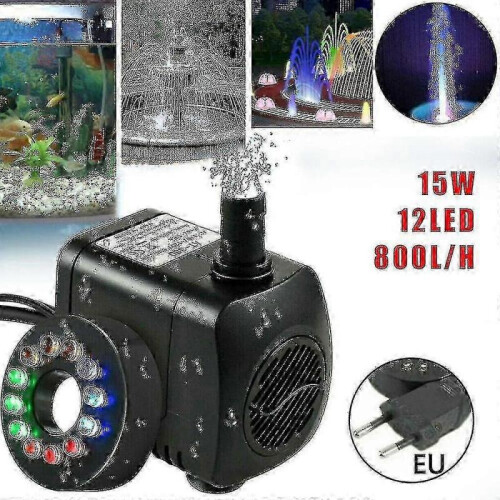 (EU Specifications) 15w 800l/h Fountain Pump, Pond Pump, Fountain Pump ...