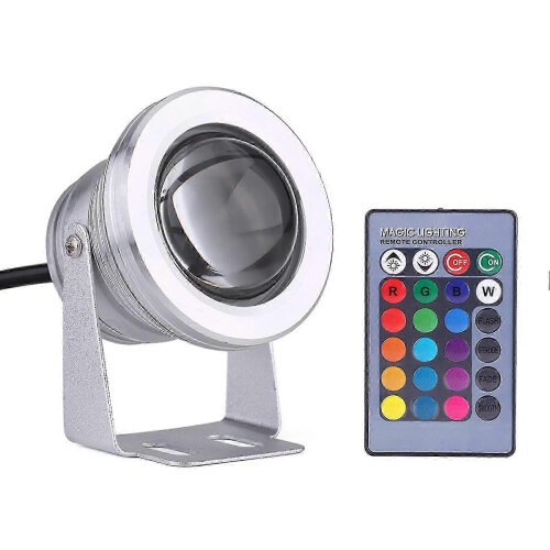RGB LED Spot Light 10W 12V for Marine Boat Yacht with Remote Control on ...