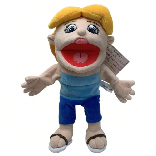 (40cm-60cm, 40CM) Game Jeffy Hand Puppet Doll Toy Talk Show Roleplay ...