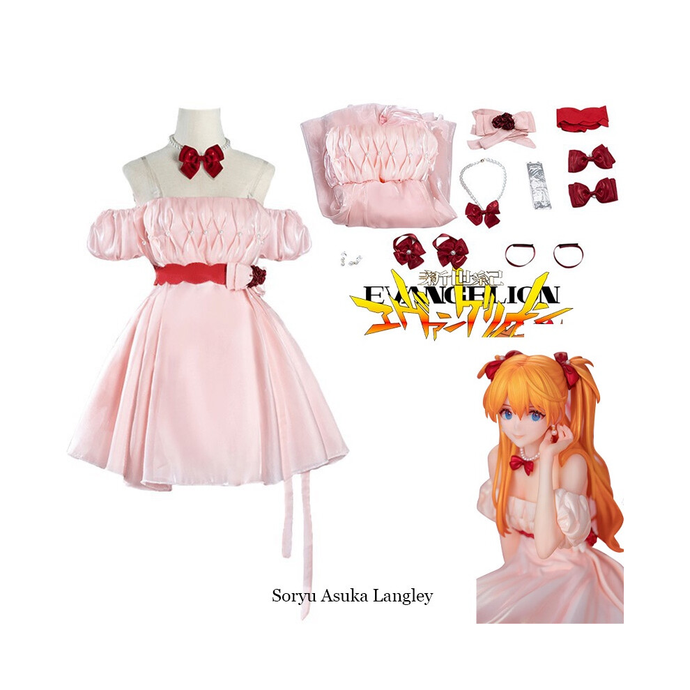 (L) Evangelion Langley Asuka Soryu Same Cosplay Costume Comiccon ...