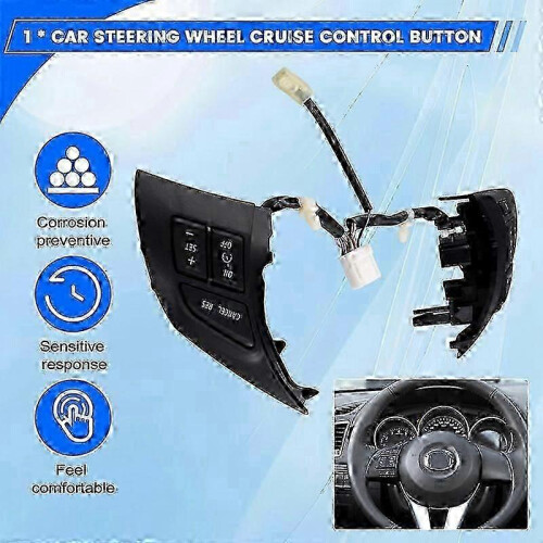 (As show, One size) Car Steering Wheel Cruise Control Button Audio ...