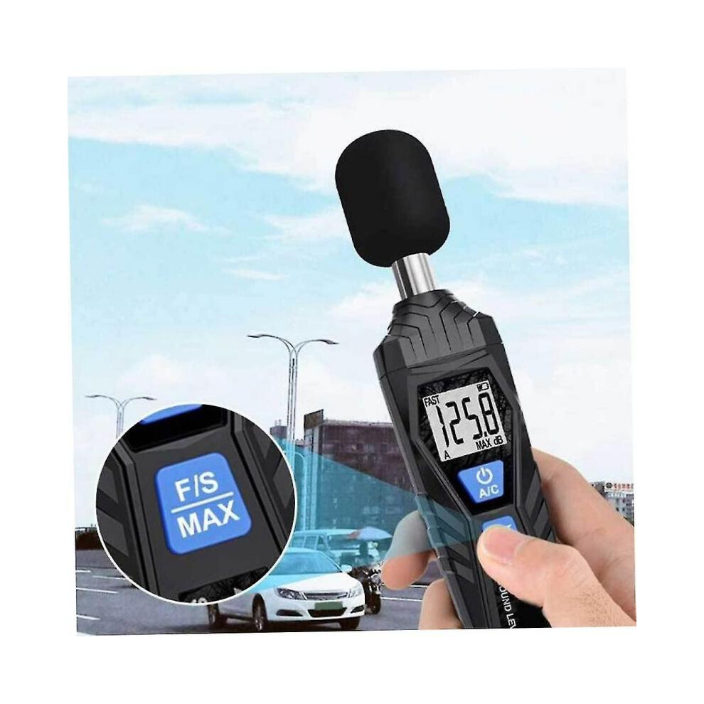 Digital Sound Level Meter Noise Level Lcd Noise Meter Digital Decibel ...