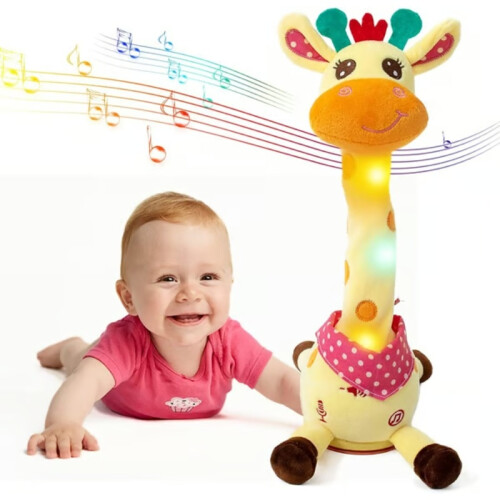 Musical Giraffe Toy – Sings Dances & Repeats What You Say Dancing ...