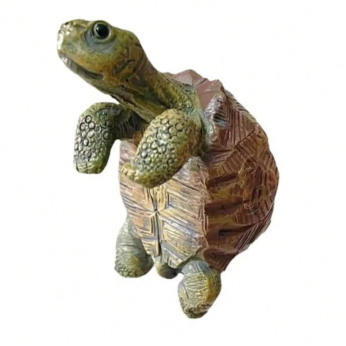 (Tortoise) Tortoise Figurine Resin Turtle Statue Flower Pot Hanger ...