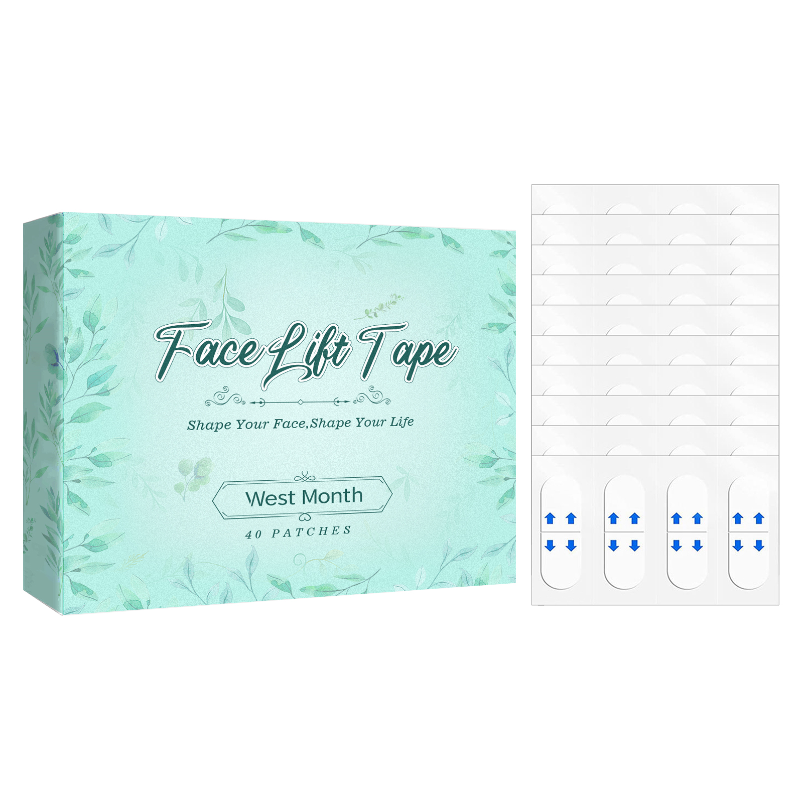 Ruban de lifting invisible pour le visage – Raffermit la peau, réduit ...