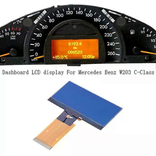 Display LCD del cruscotto per Mercedes Benz W203 Classe C. Schermo LCD ...