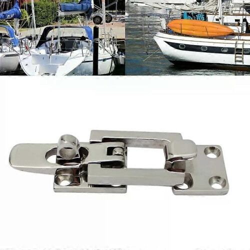 RVS Bootkluis voor Vissen Platte Boot Anti-ratel Bevestigingsklem ...