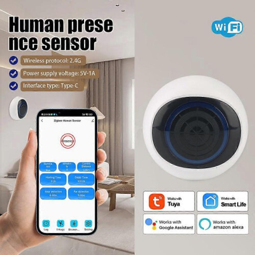 Tuya WiFi Human Presence Detector Smart Human Body PIR Sensor MmWave ...